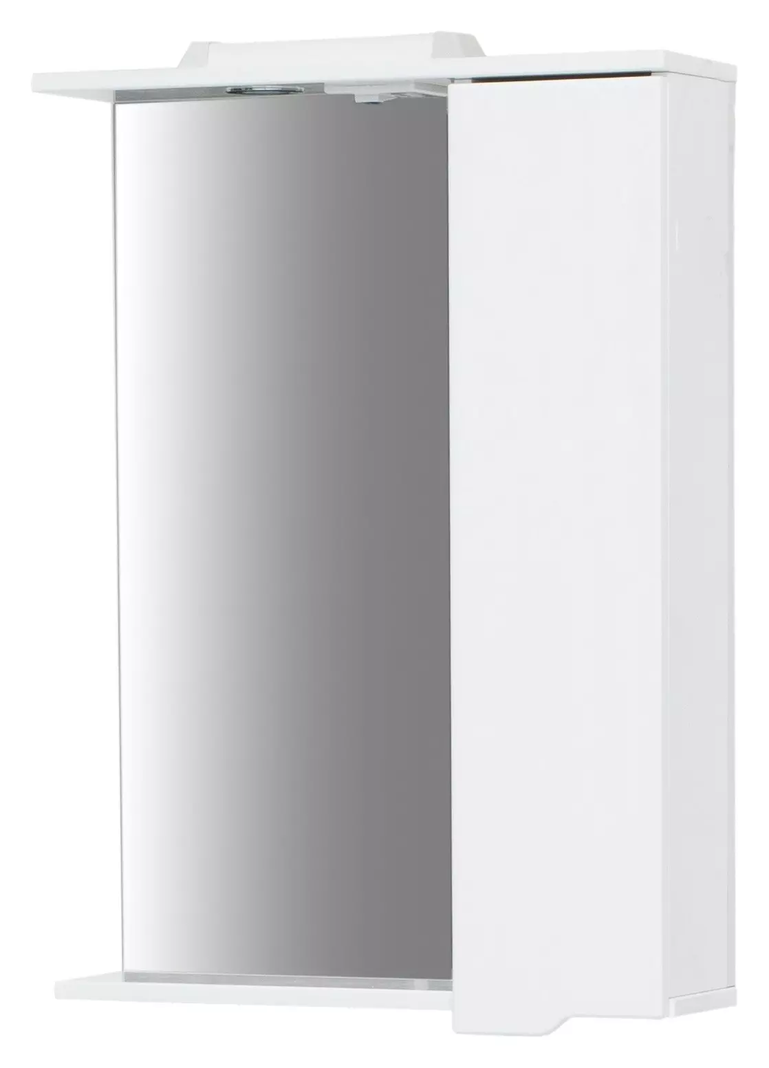 Зеркальный шкаф «Sanstar» Bianca 60 с подсветкой белый правый купить в магазине Москвы | Магазин ...