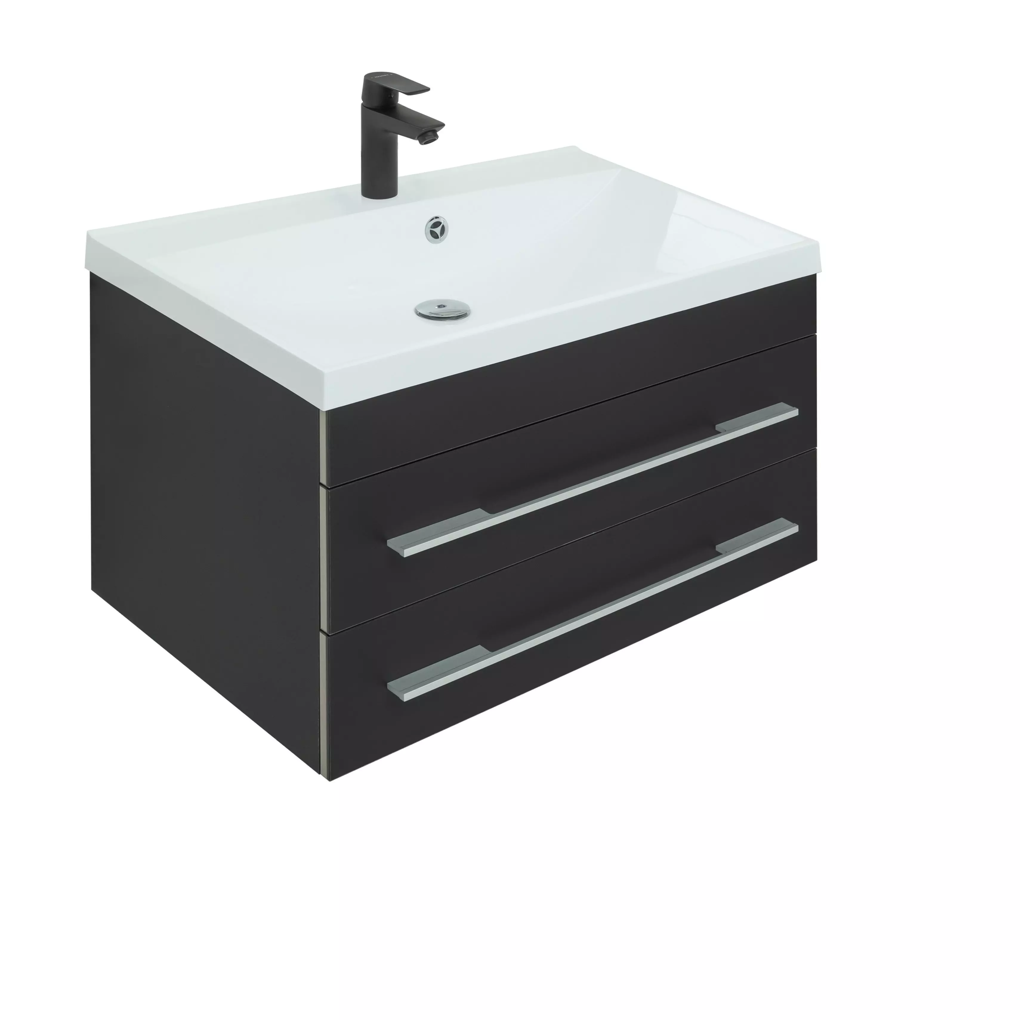 Тумба с раковиной «Aquanet» Верона 75 New (Нота 75 New) подвесная ...