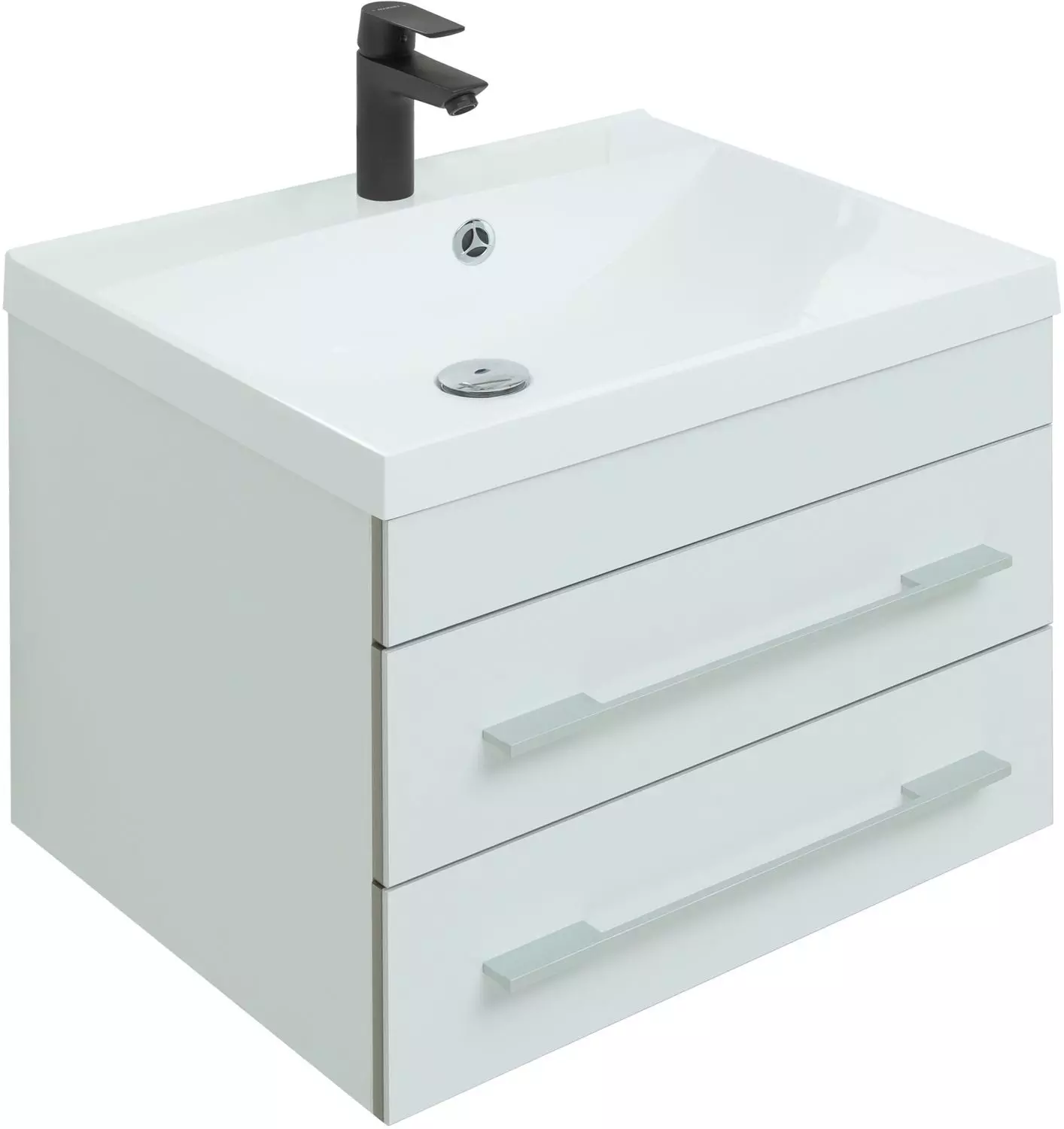 Тумба с раковиной «Aquanet» Верона 58 (Нота 58) подвесная белая купить ...