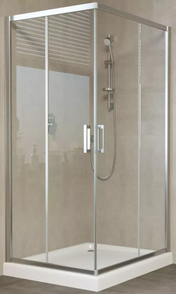 Душевой угол-ограждение «Vegas Glass» ZA-F Tur Novo 120/90 прозрачный ...