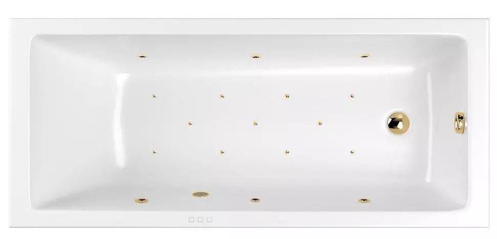 Гидромассажная ванна акриловая «Whitecross» Wave Slim 170/70 Relax с ...