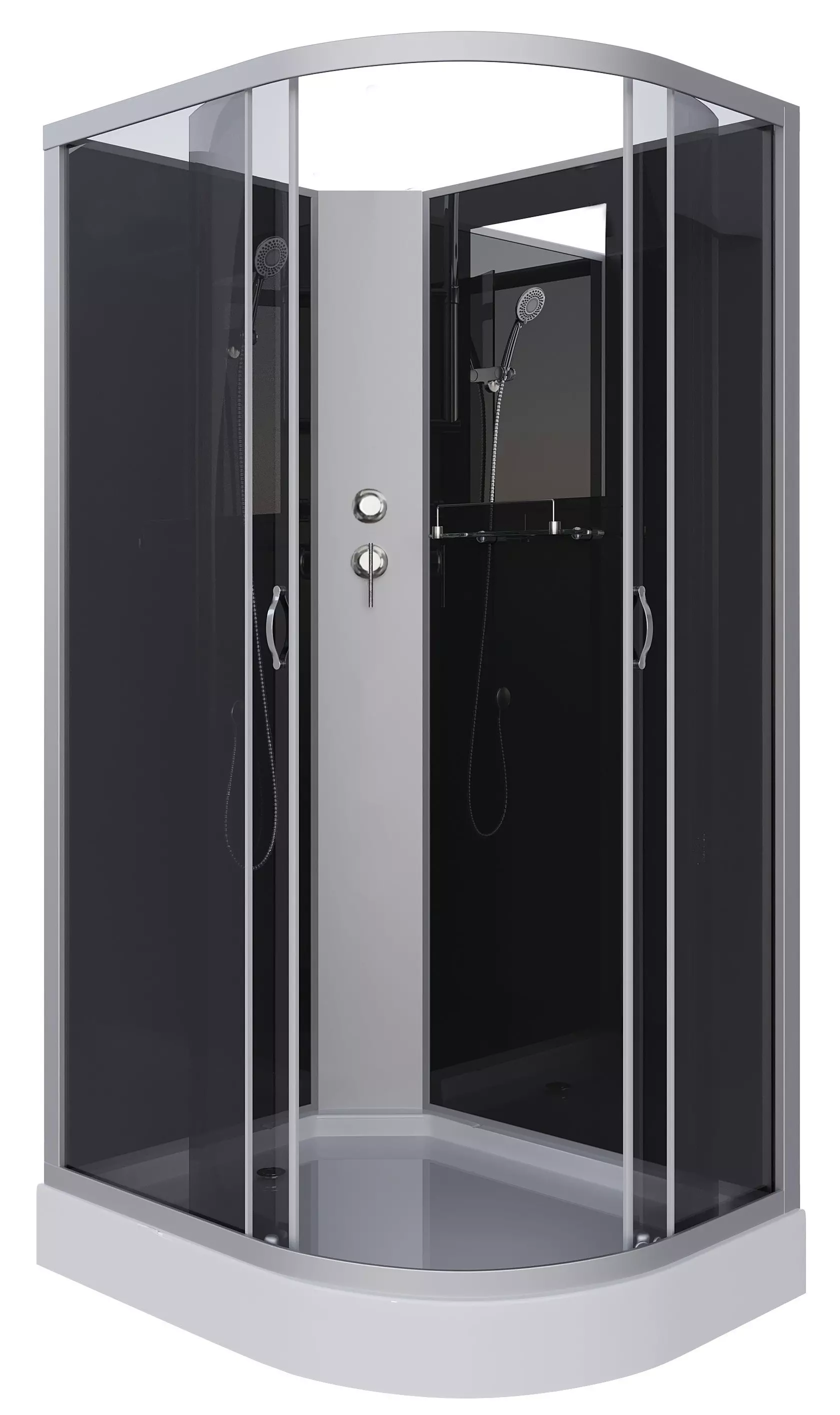 Душевая кабина «Niagara» NG-3512-14LBK 120/80 низкий поддон ...