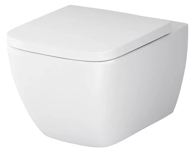 Подвесной унитаз безободковый «Am.Pm» Gem FlashClean C901701SC белый с ...