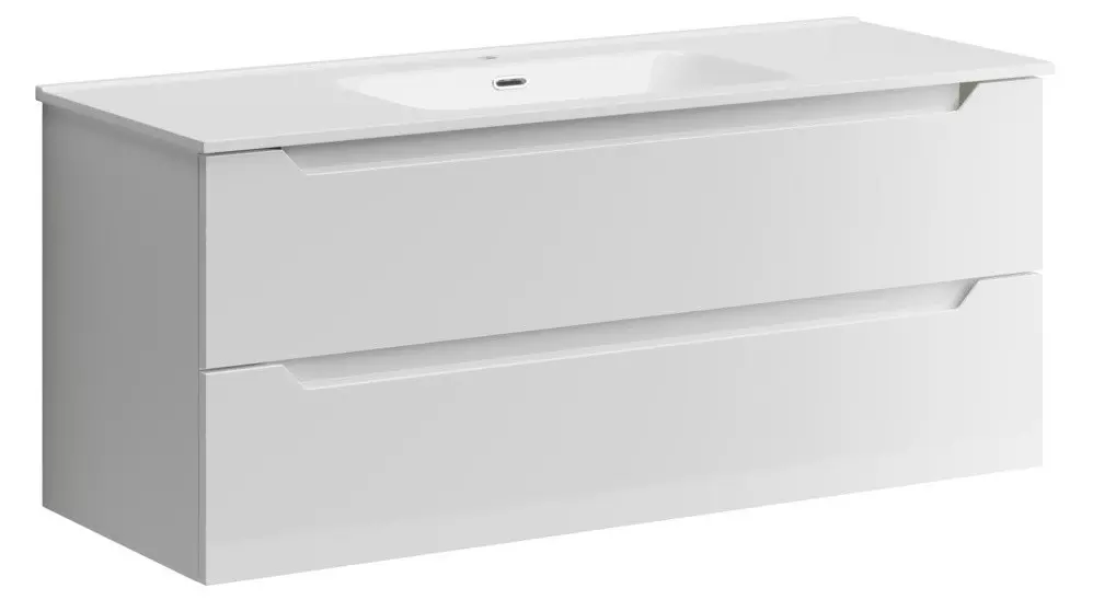 Тумба с раковиной «Sancos» Norma 2.0 120 (Element 121/46) подвесная ...