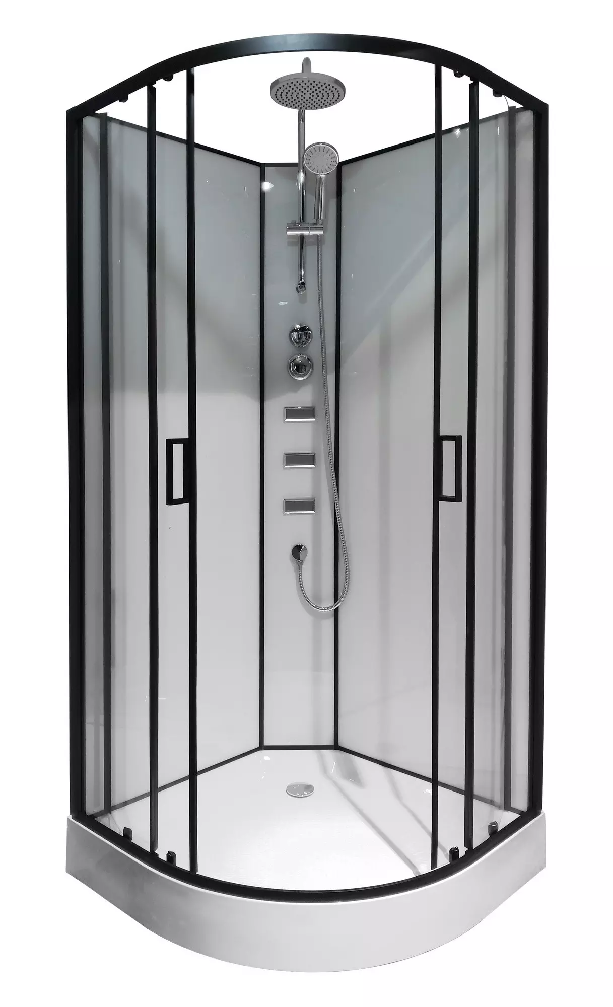 Душевая кабина «Loranto» Neo CS-21811 100/100 низкий поддон прозрачная ...