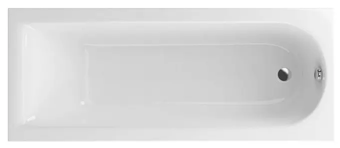 Ванна акриловая «Excellent» Aurum Slim 170/70 без опор без сифона белая ...